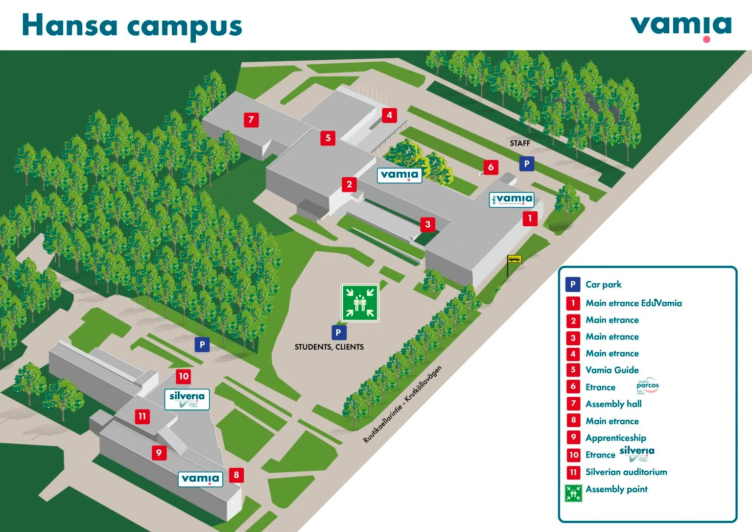 Contact Information - Vamia